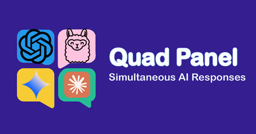 QuadPanel | 4 AI minds, instant answers
